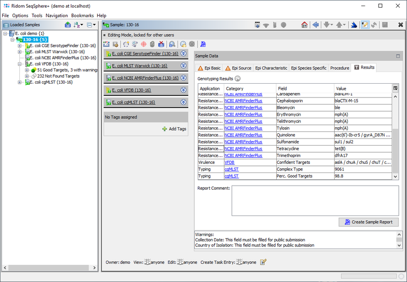 VFDB - Ridom Typer Documentation