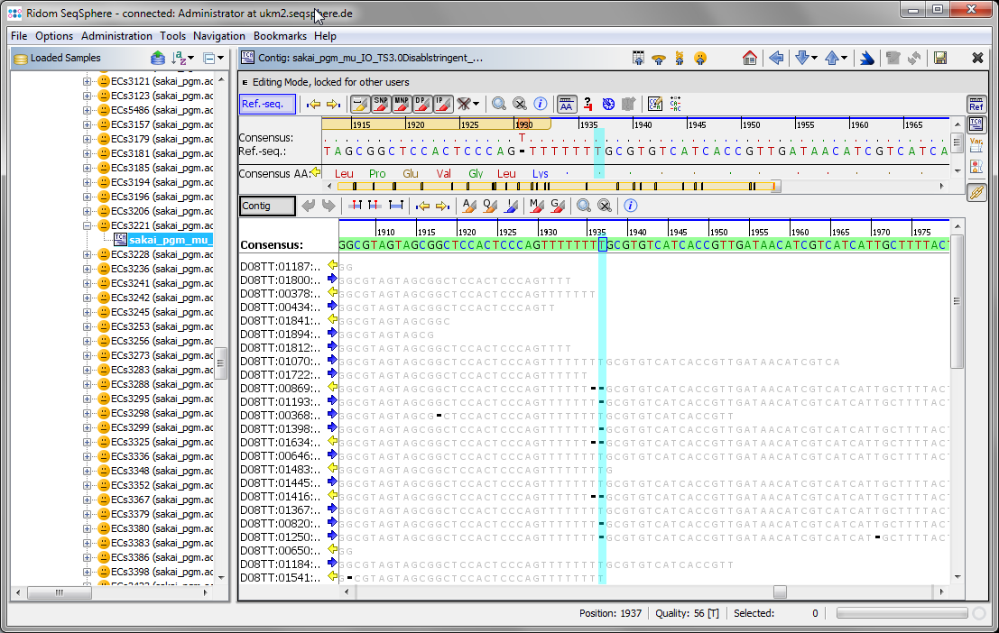 NGS Comparison VennChart - Ridom Typer Documentation