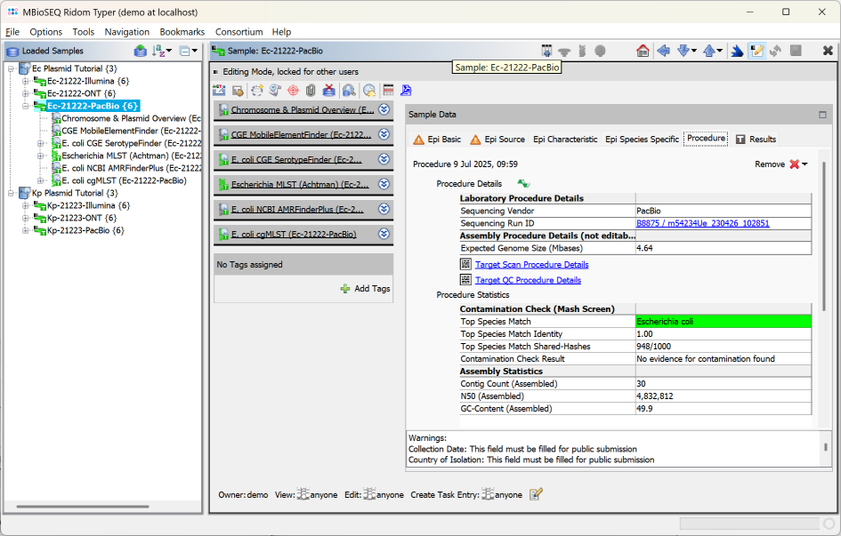 Seqsphere mobtutorial proceduretab.png