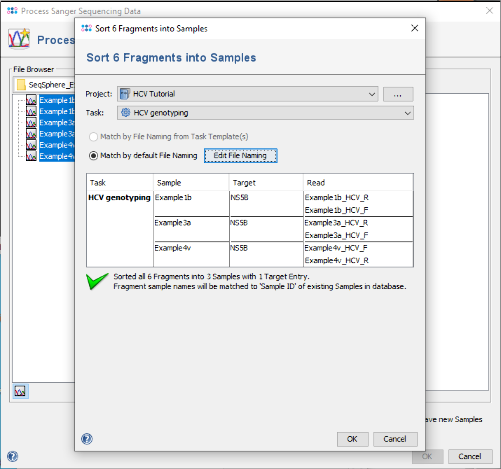 Tutorial for Single Target Assembling of Sanger Sequencing Data with a Nucleotide Reference ...