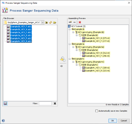 Tutorial for Single Target Assembling of Sanger Sequencing Data with a Nucleotide Reference ...