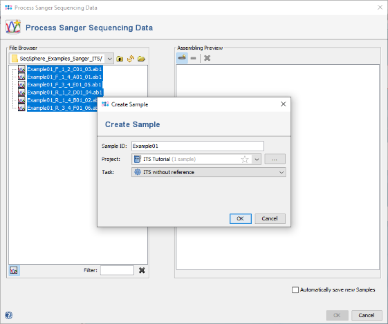 Tutorial for Reference Free Single Target Assembling of Sanger Sequencing Data (e.g., ITS ...
