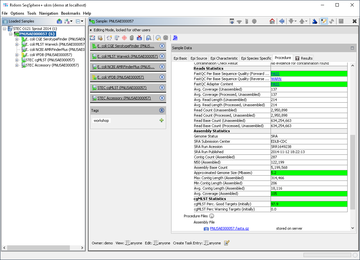 Sample Overview - Ridom Typer Documentation