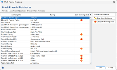 Manage Plasmid Databases - Ridom Typer Documentation